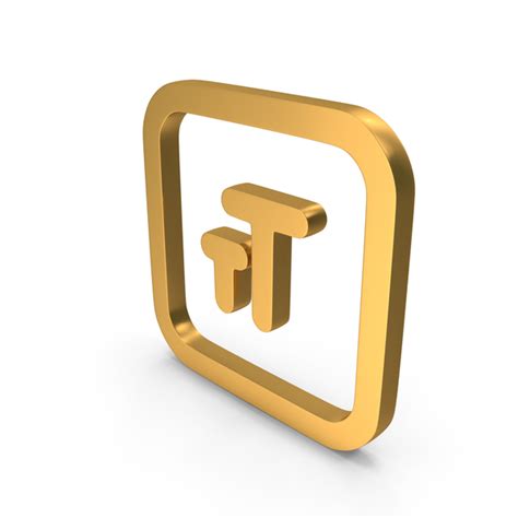 Text Size Button Icon Gold Png Images And Psds For Download Pixelsquid S120816661