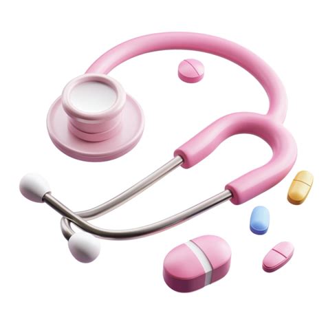 Set Of Toy Medical Tools In Playful Pink 49732262 Png