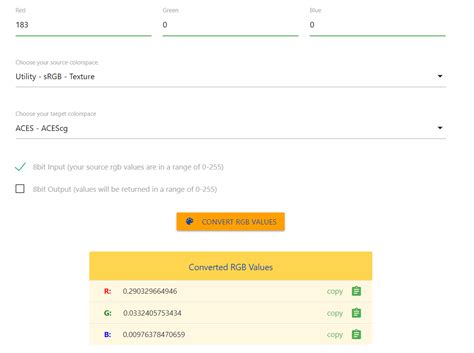 srgb converter using python help needed please discussions using aces community