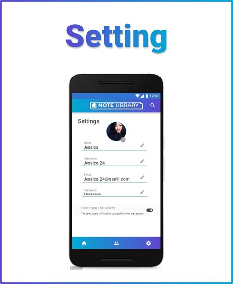 Ui Design Of Note Library Freelancer