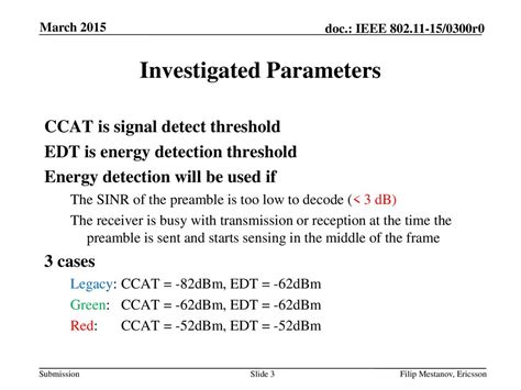 Potential Of Modified Signal Detection Thresholds Ppt Download