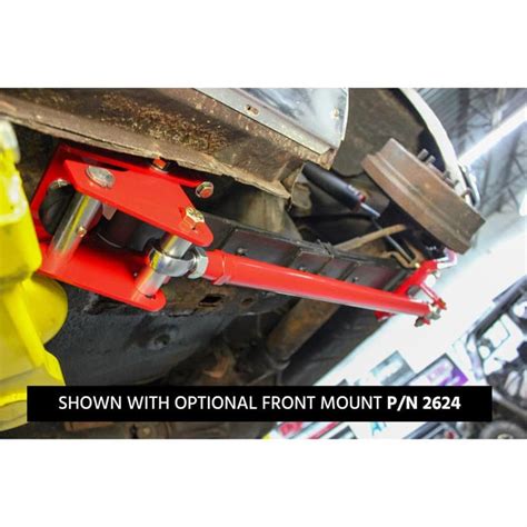 Umi 2628 B 70 81 F Body Leaf Spring Traction Bar Kit Black