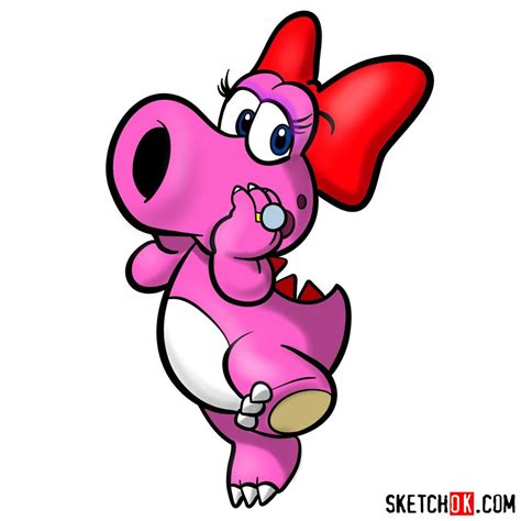 Coloring Picture Of Mario Birdo