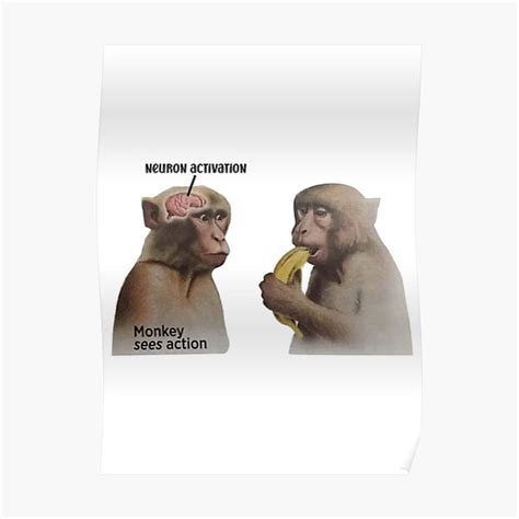 Neuron Activation Meme Premium Matte Vertical Poster Sold By Gisele