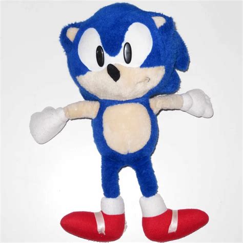 40cm 16and 1992 Vintage Sega Europe Plush Sonic The Hedgehog Toy Doll Uk Classic £3499 Picclick Uk