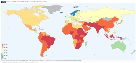 Smallpox Monday Map One Mans World