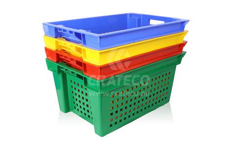 Nesting Crates Plastic Crates Dubai Uae Crateco Pack Llc