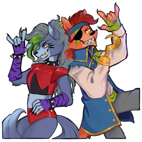 Roxy And Foxy By Shadowboss18 On Deviantart