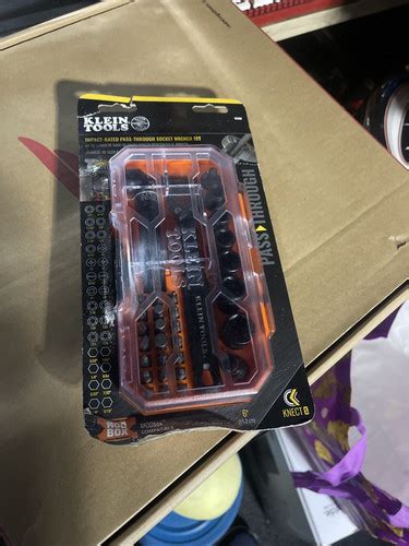 Klein Tools 65300 14 Drive Impact Rated Pass Through Socket Wrench