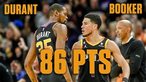 Devin Booker and Kevin Durant combine for 86 PTS in Suns’ Game 3 win ☀️ | NBA on ESPN - YouTube