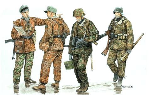 Waffen Ss Panzer Uniforms