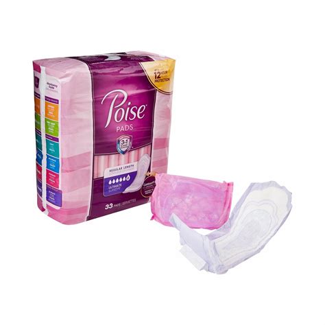 Buy Poise Ultimate Absorbency Pads Regular Length Pack Of 33