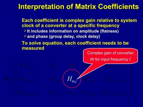 Perfect Data Reconstruction Algorithm Of Interleaved Adc Ppt