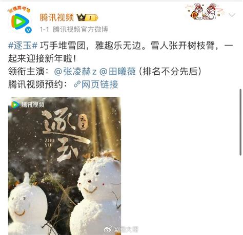 张凌赫、田曦薇新剧《逐玉》被平台官宣平番了口碑走红合作和田对手新浪新闻
