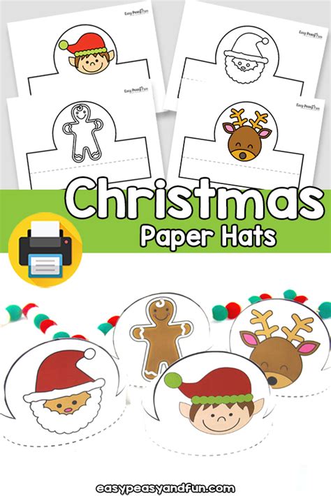 Printable Paper Hat Template
