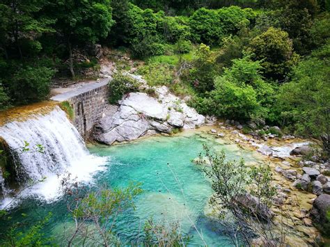 Rocchetta Nervana River Italy