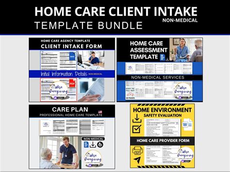 Home Care Client Intake Process Non Medical Assessment Service Care