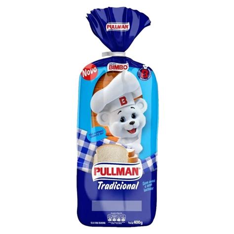 Pão De Forma Pullman Tradicional Pacote 400g