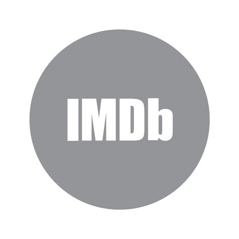 Free High Quality Gray Background Circle Imdb Logo For Creative Design