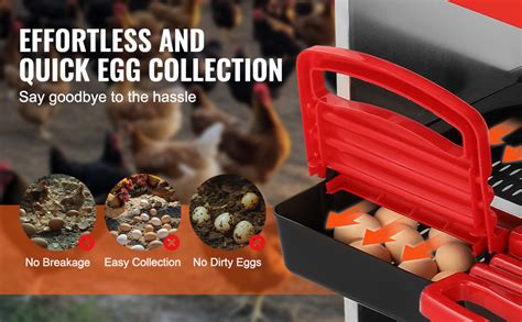 Vevor 10 Compartment Chicken Nest Box Mental Box With Inclined Nesting Boxes Vevor Eu