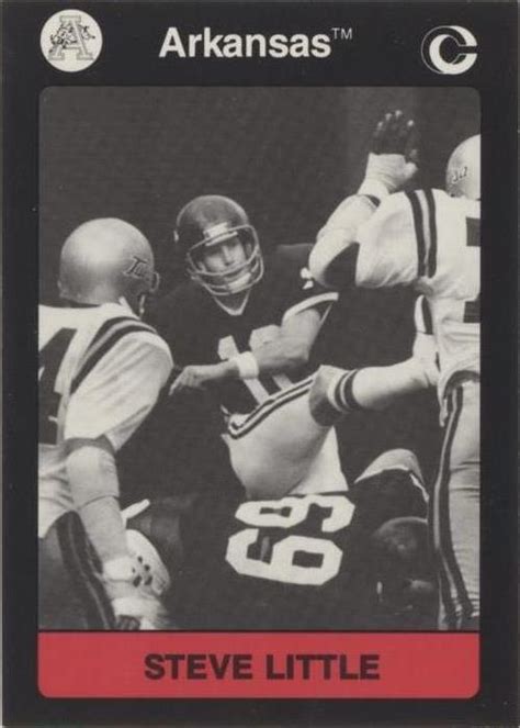 1991 Collegiate Collection Steve Little 26 For Sale Ebay