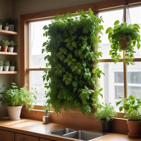 Compact Hydroponic System Efficiently Growing Rows Of Plants In A
