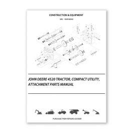 John Deere 4520 Tractor Parts Manual