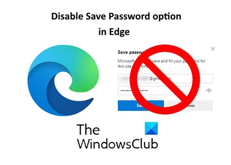 How To Disable Save Password Option In Edge Using Registry Editor
