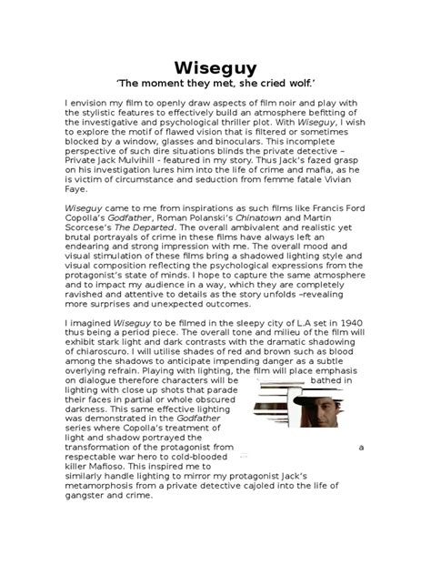 Making Movies Directors Statement Pdf Film Noir String Instruments