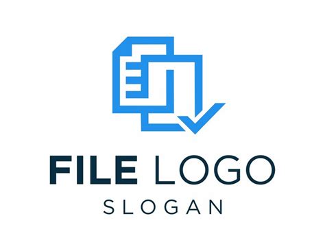 Premium Vector File Logo Design