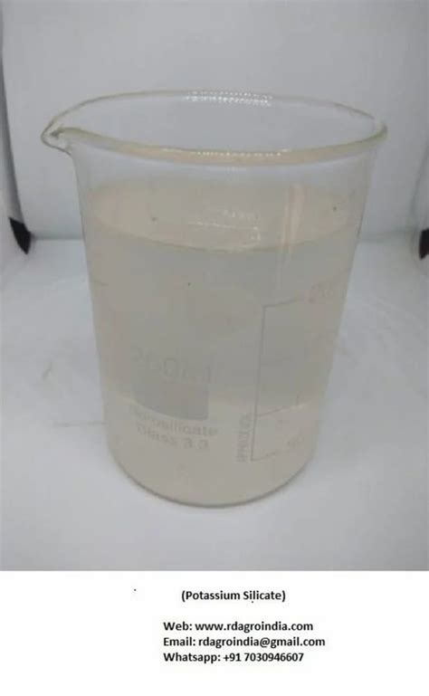 Potassium Silicate Liquid At ₹ 55litre K2sio4 In Pune Id 23114120897