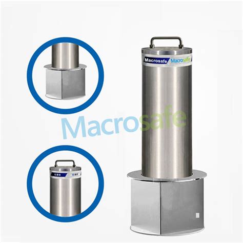 Economical Sus304 Removable Bollards With Locks