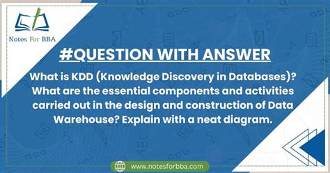 What Is Kdd Knowledge Discovery In Databases What Are