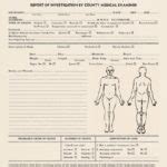 Blank Autopsy Report Template 5 Professional Templates