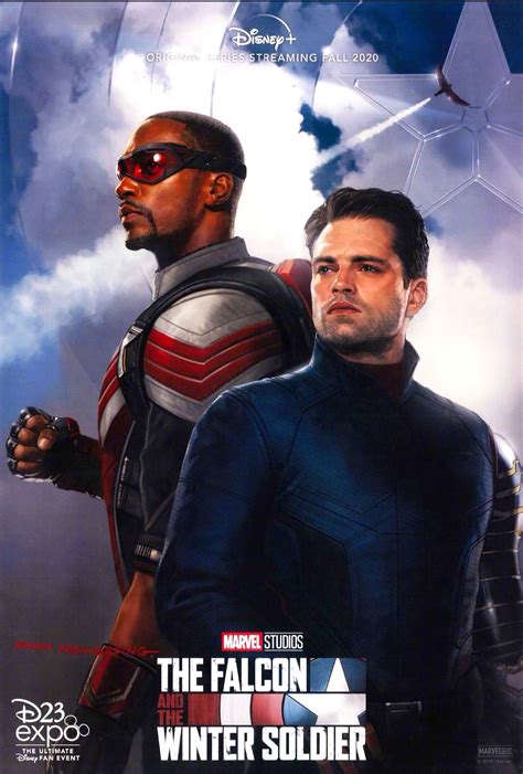 Disneyın Yeni Dizisi The Falcon And The Winter Soldierdan Poster