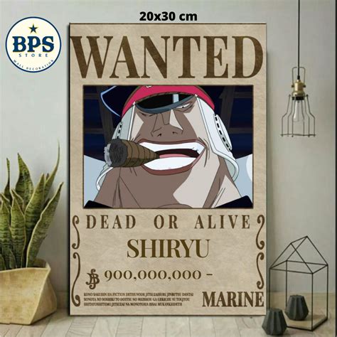 Jual Chopper Poster Kayu One Piece Bounty Poster One Piece Hiasan