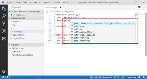 Intellisense Vscode