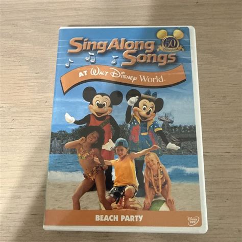 Disneys Sing Along Songs Beach Party At Walt Disney World Dvd W