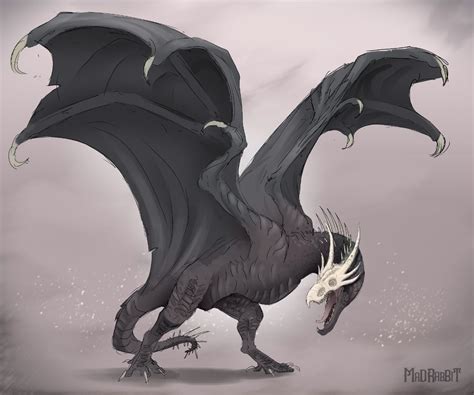 The Penumbra Wyvern Of Sciele Art By Me ⚔️🐰 Rworldbuilding