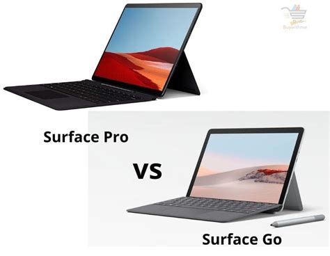 Surface Pro Vs Surface Go Why Surface Pro X Is Best