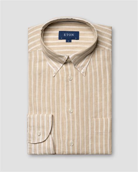 Beige Linen Eton