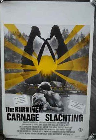 Poster Original Belgian The Burning 1981 Moviestuffca