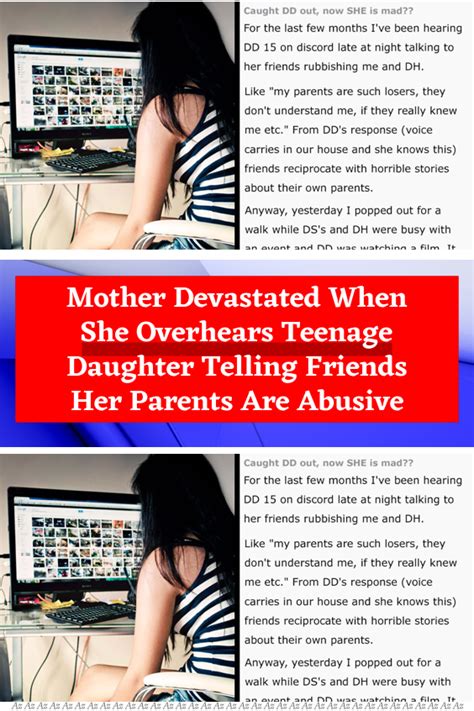 Mother Devastated When She Overhears Teenage Daughter Telling Friends