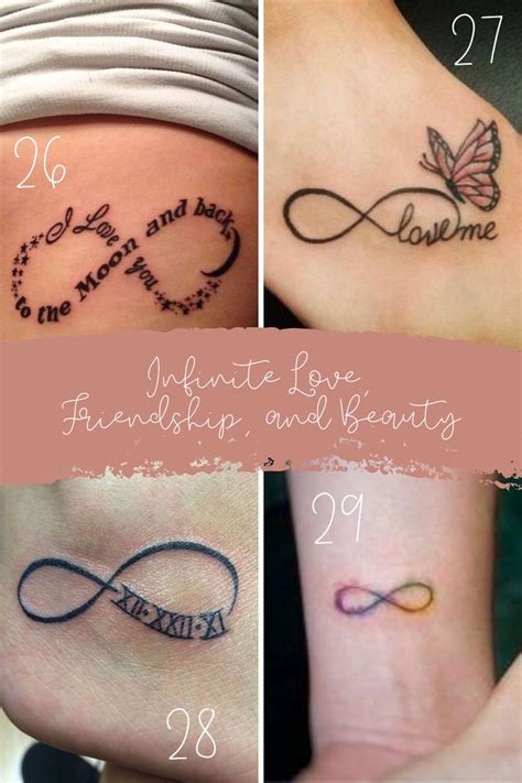 Love Infinity Tattoo Ideas