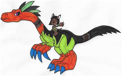 Emily And Enigmosaurus By Genie Dragon On Deviantart
