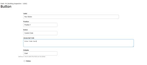 edit form template add a button kynection