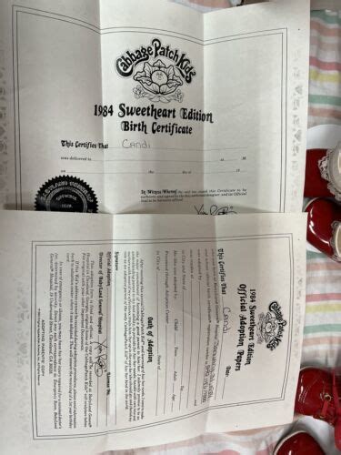 Cabbage Patch Soft Sculpture Little People 84 Sweetheart Edition Beau