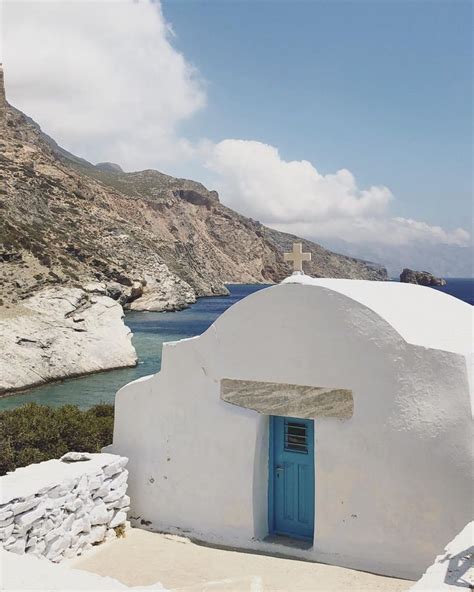 One Of The Prettiest Greece Chapels I Have Ever Seen This Is Located In