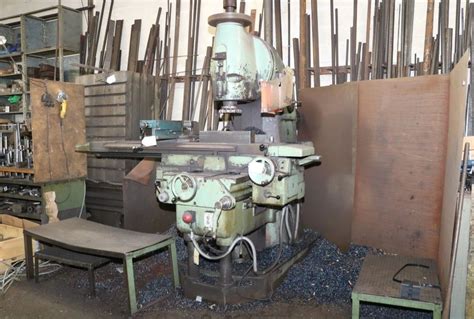 Masina Freza Metal Universala Tos 5 Fus Fu Prelucrari Metalice Frezare