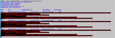 Creating Vmkernel Port Grouppowercli Powercli